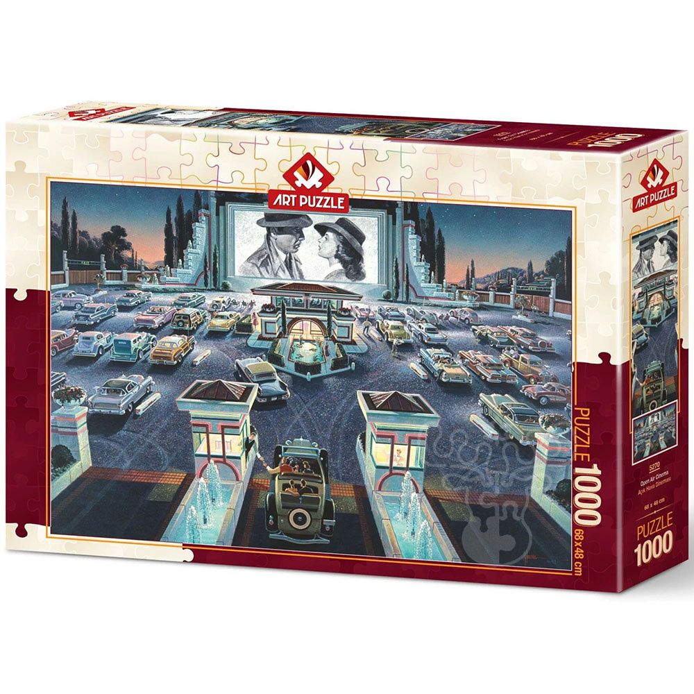Art Puzzle Open Air Cinema Puzzle 1000pcs - Puzzles Canada