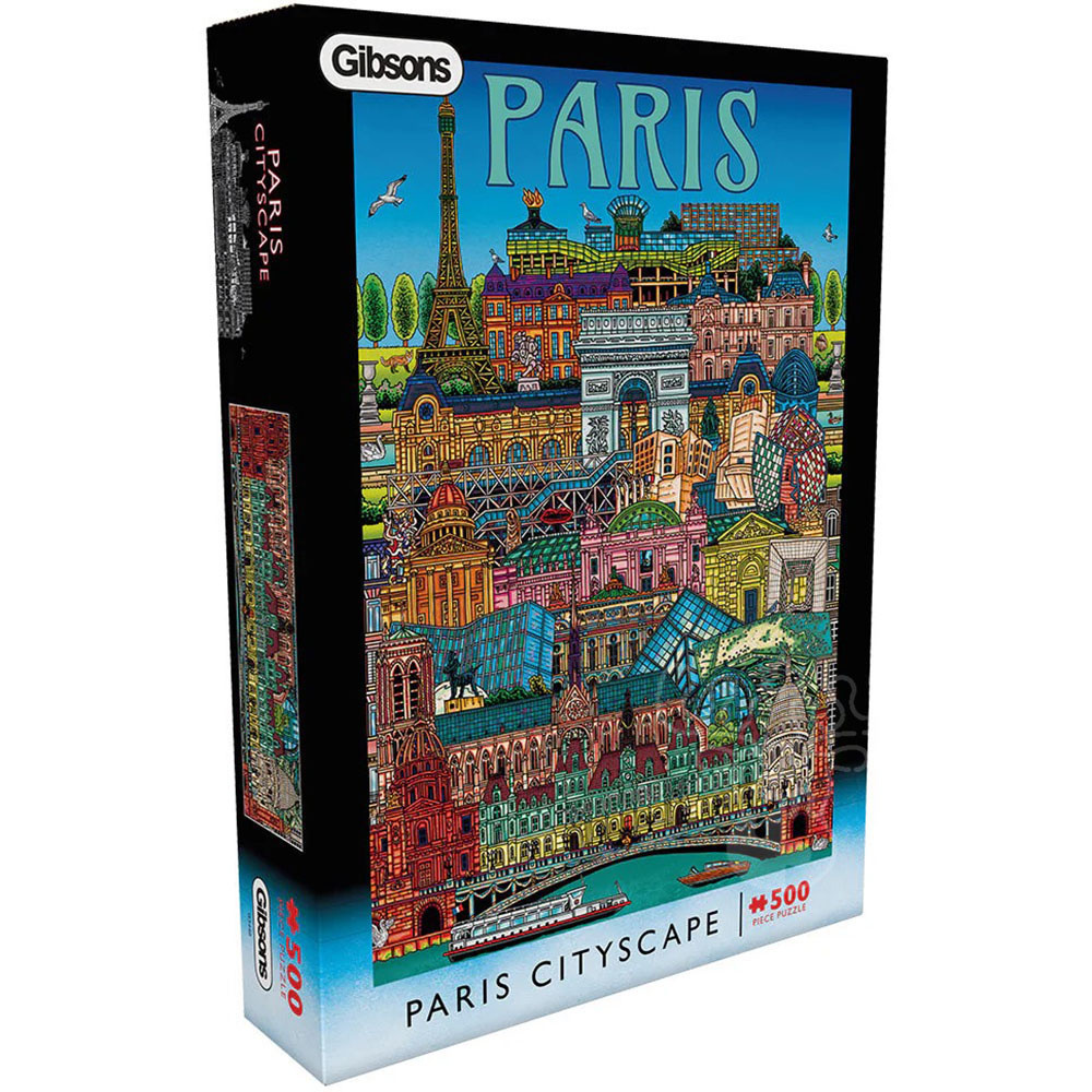 Gibsons Paris Cityscape Puzzle 500pcs - Puzzles Canada