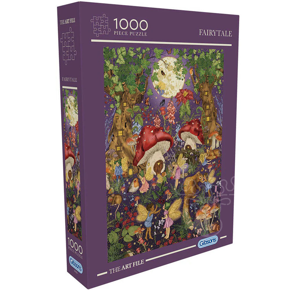 Gibsons The Art File: Fairytale Puzzle 1000pcs - Puzzles Canada