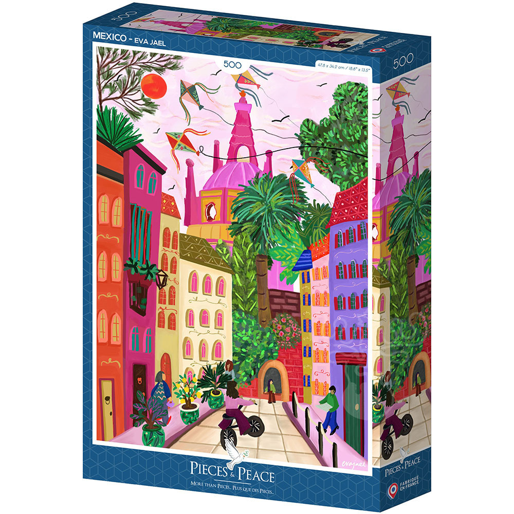 Pieces & Peace Mexico Puzzle 500pcs - Puzzles Canada