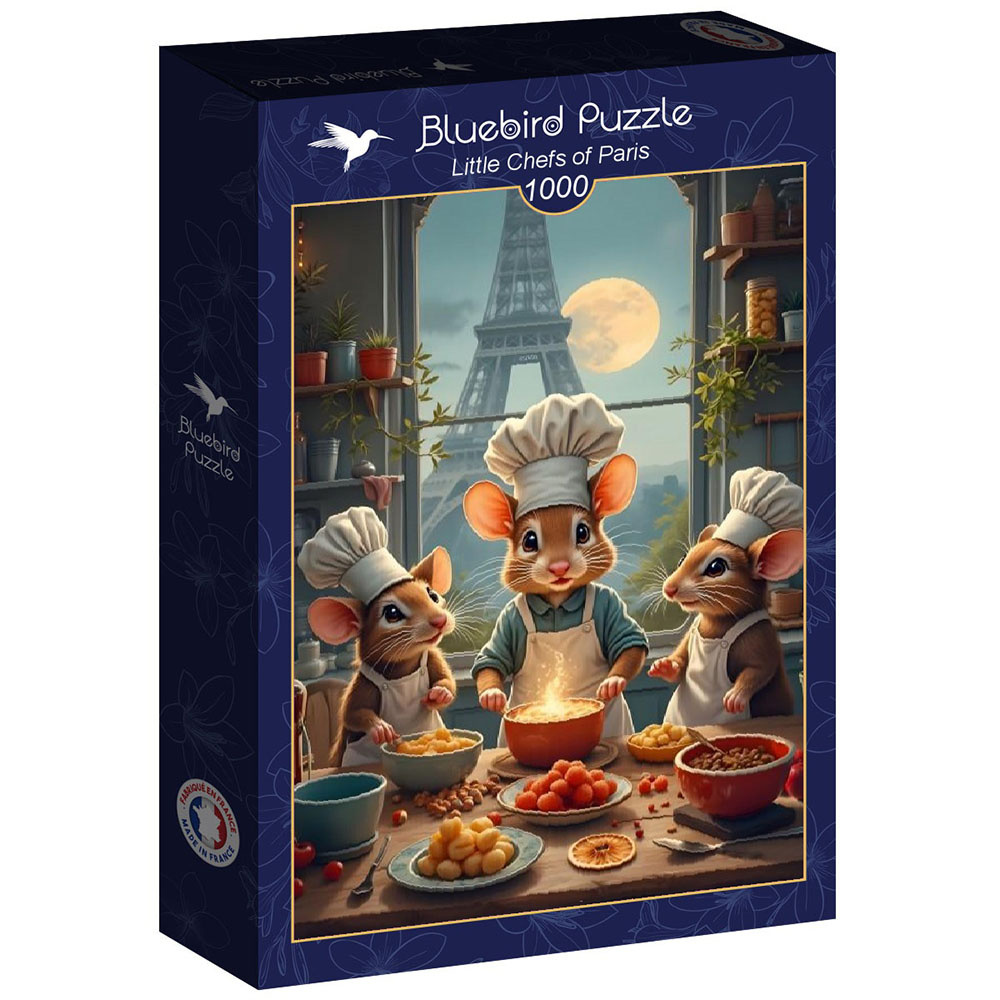 Bluebird Little Chefs of Paris Puzzle 1000pcs - Puzzles Canada