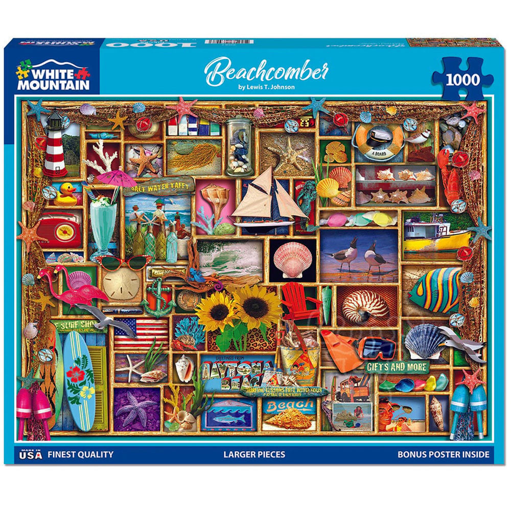 White Mountain Beachcomber Puzzle 1000pcs Puzzles Canada
