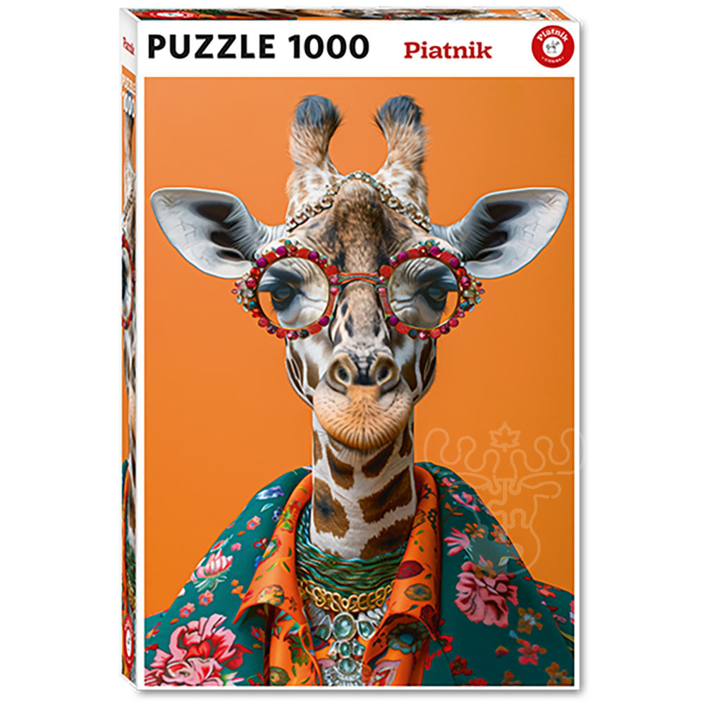 Piatnik Crazy Giraffe Puzzle 1000pcs - Puzzles Canada