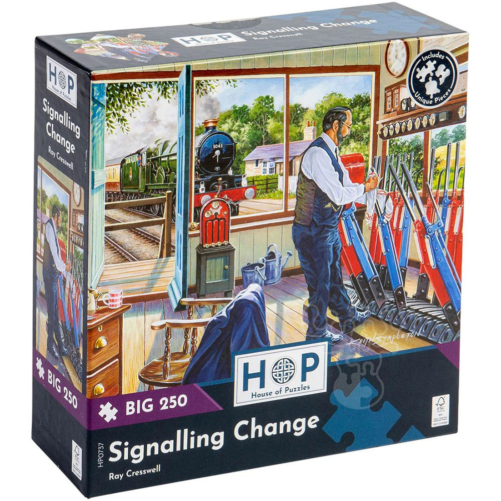 House of Puzzles Signalling Change Puzzle Big 250pcs - Puzzles Canada
