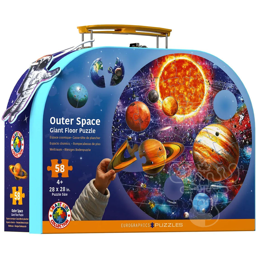 Eurographics Outer Space- Giant Floor Puzzle 48pcs - Puzzles Canada