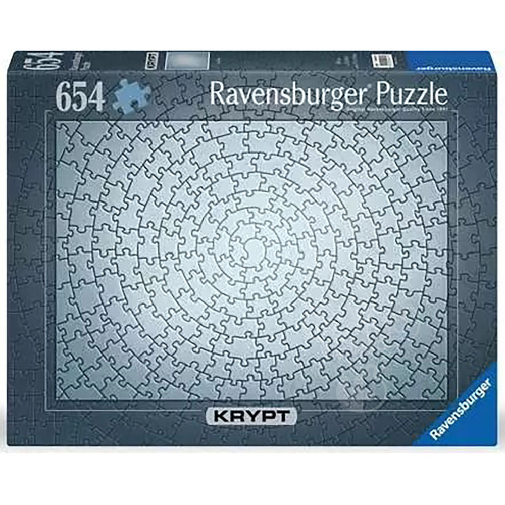 Ravensburger Krypt - Silver Puzzle 654pcs RETIRED - Puzzles Canada