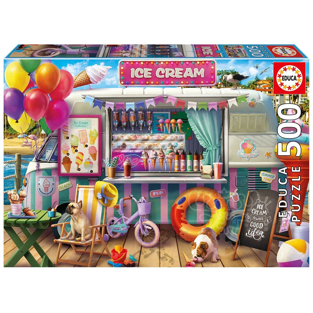 Educa Ice Cream Van Puzzle 500pcs - Puzzles Canada