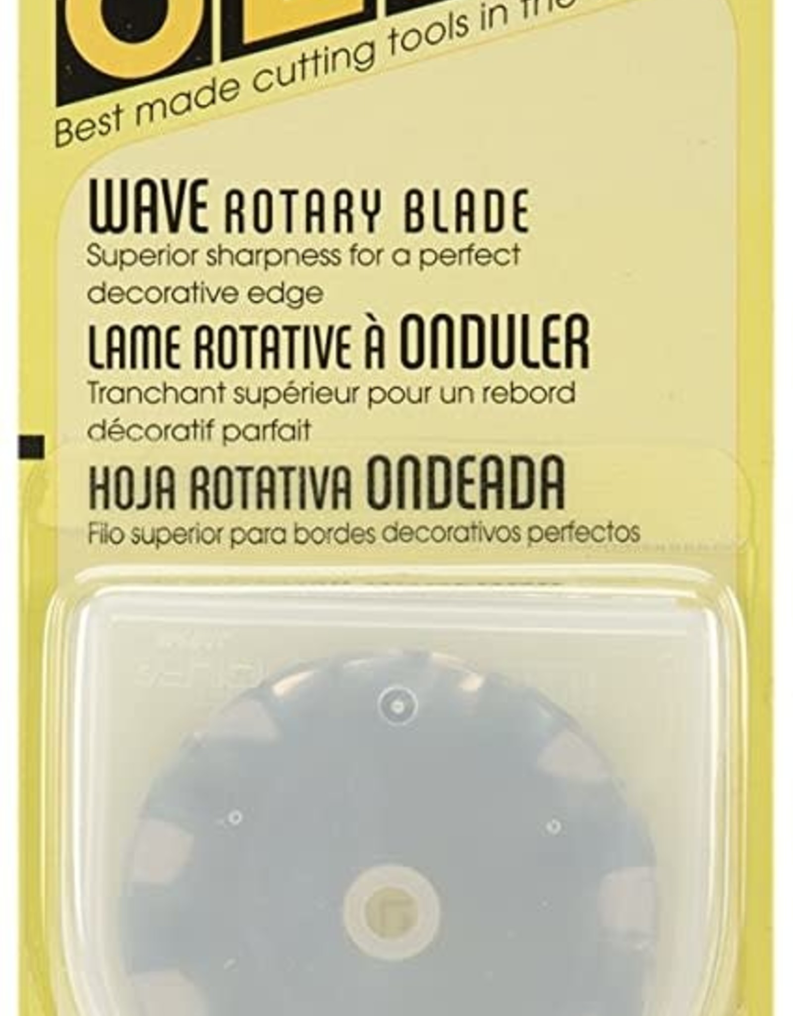 Wave rotary blade 45 mm - Dominion Sewing Centre & Studio