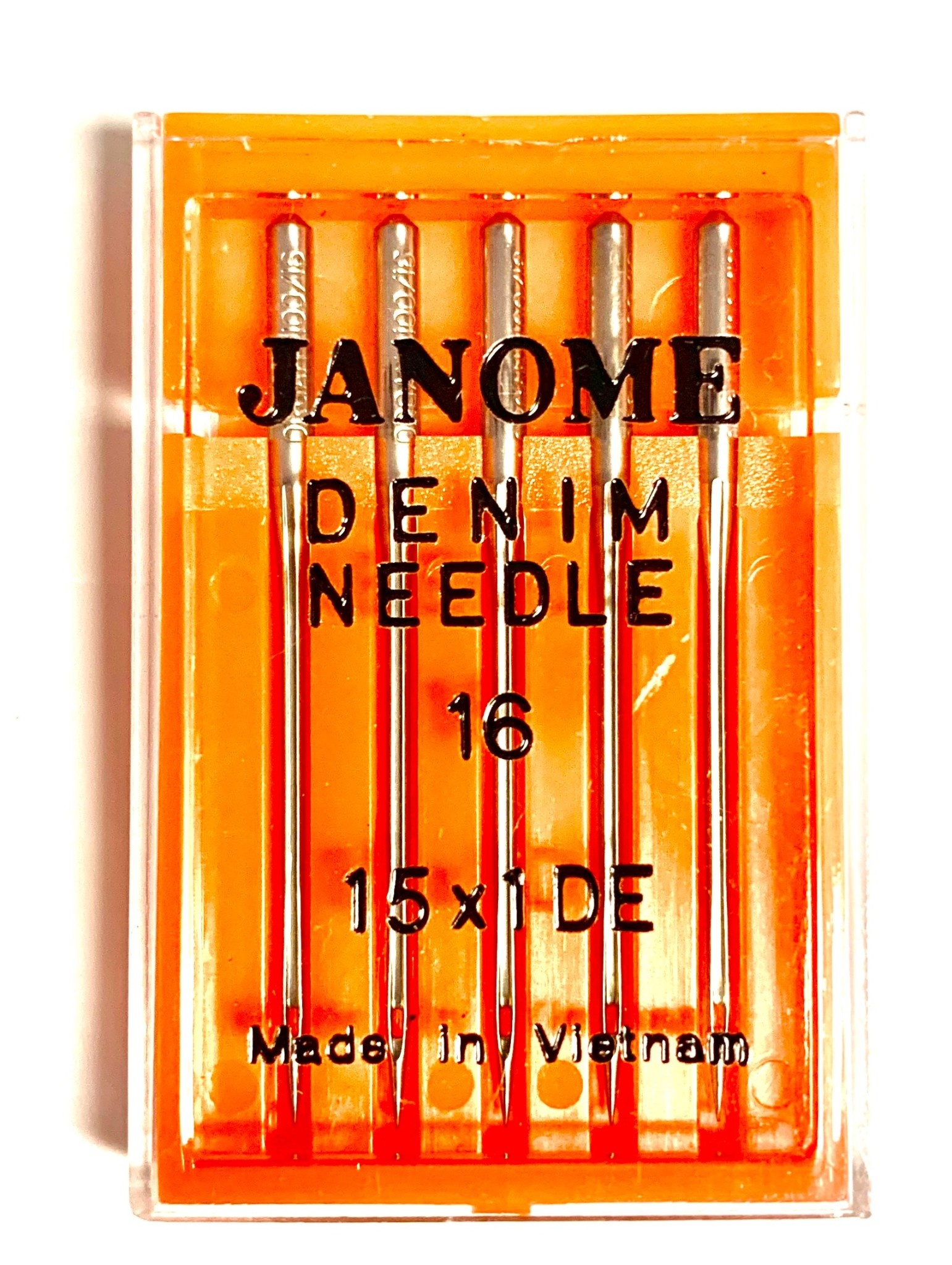 Denim Needle 16 - Dominion Sewing Centre & Studio