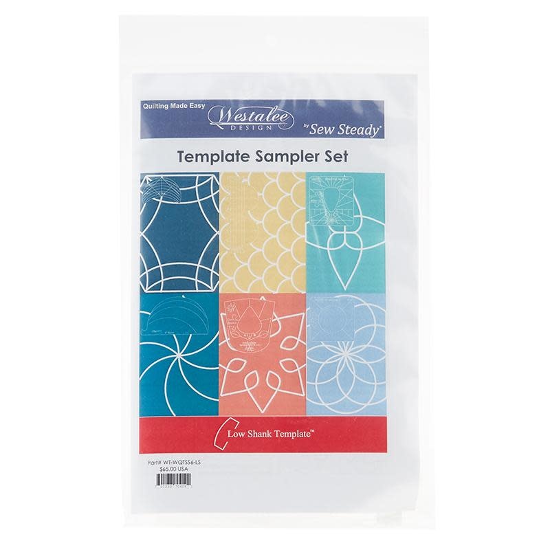 Westalee Template Sampler Set LOW SHANK - Dominion Sewing Centre & Studio