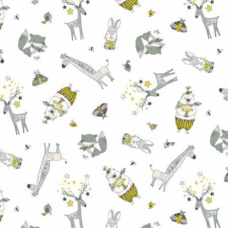 White Cute Critters - Dominion Sewing Centre & Studio