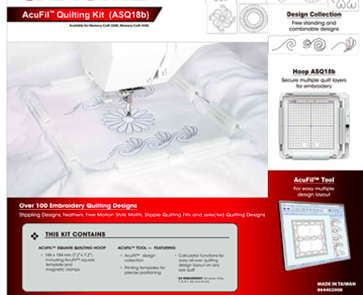 Janome Acufil quilting kit - Dominion Sewing Centre & Studio