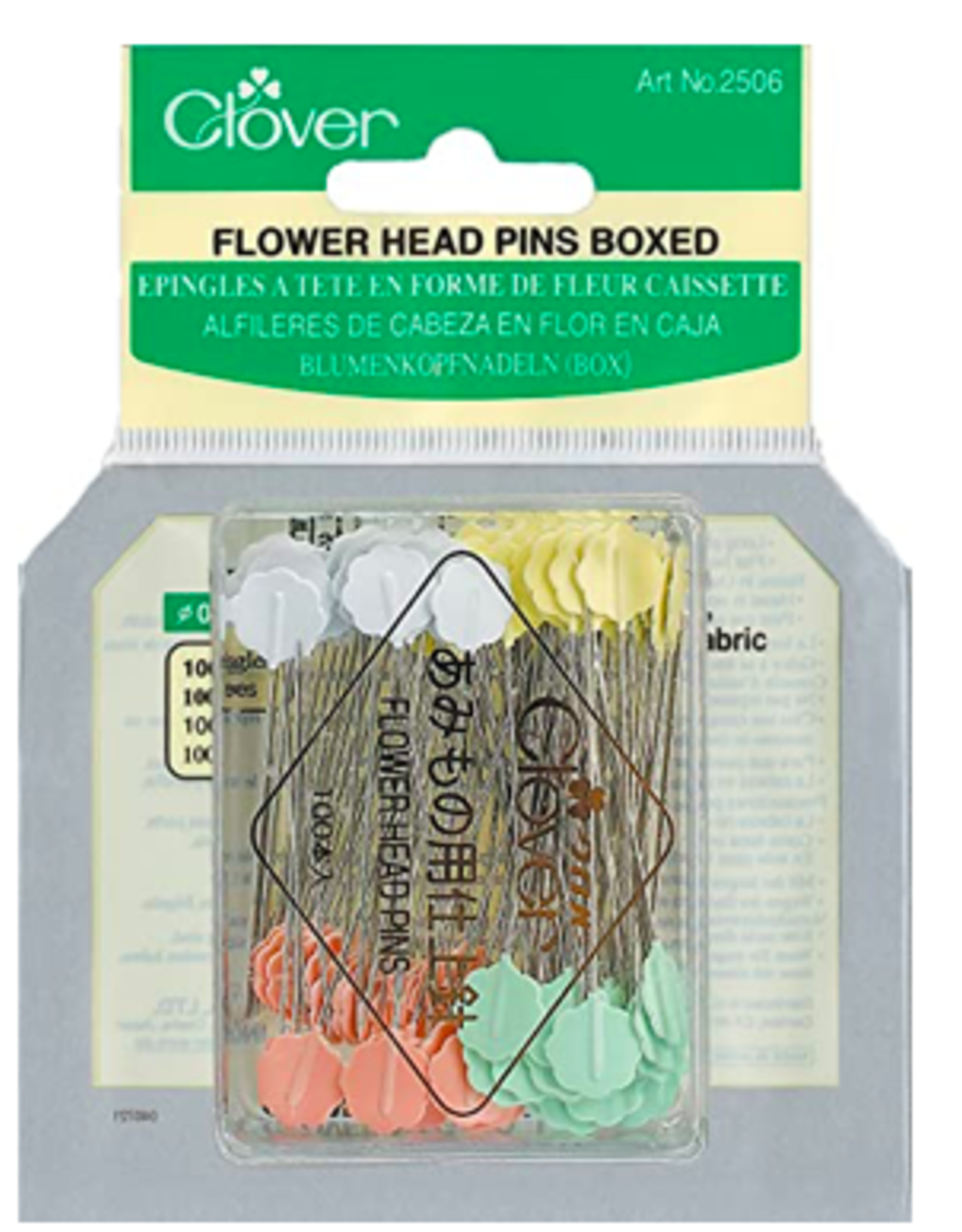 Flower Head Pin Box - Dominion Sewing Centre & Studio