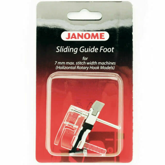 Sliding guide foot 7mm horizontal - 202218005 - Dominion Sewing Centre ...