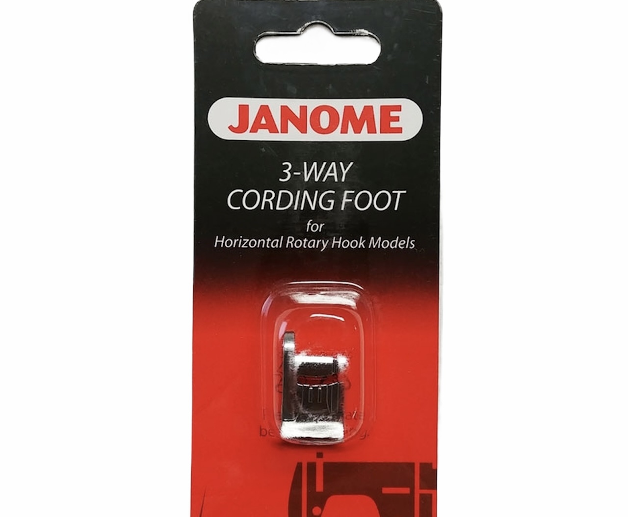 3 way cording foot horizontal- 200345006 - Dominion Sewing Centre & Studio