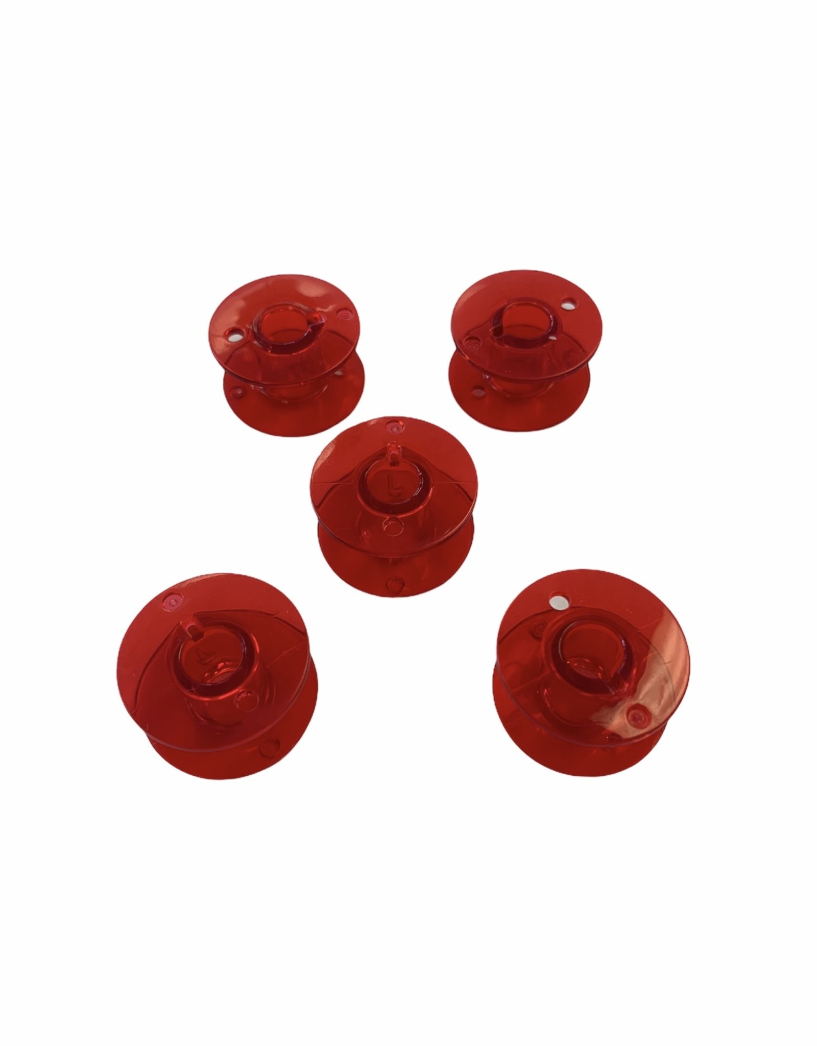Janome Bobbins Red (5pack) - Dominion Sewing Centre & Studio