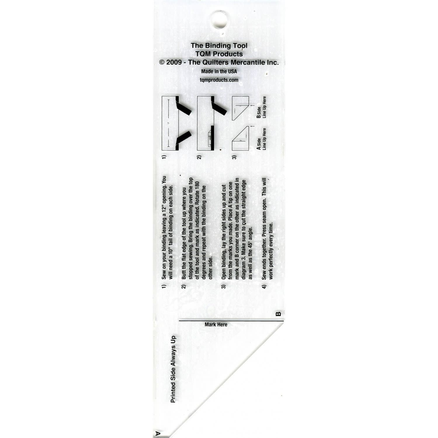 The Binding tool Template Ruler - Dominion Sewing Centre & Studio