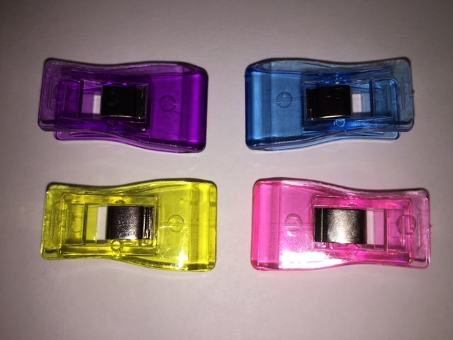 Marathon clips - Large (10 pcs) assortment of colours - Dominion Sewing ...