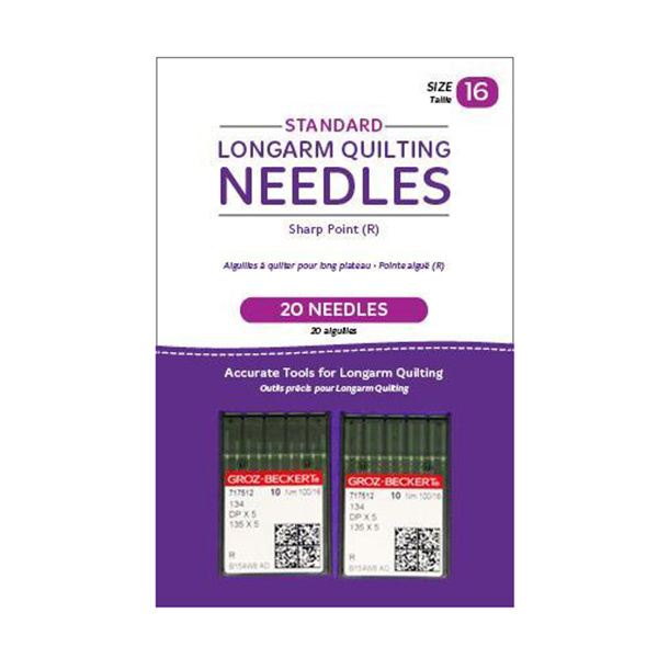 Long Arm Quilting Needles Size 20 Standard - Dominion Sewing Centre ...