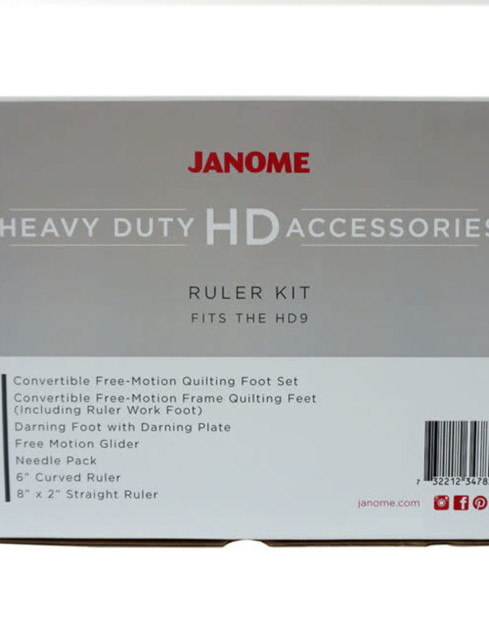 HD Ruler kit- fits the HD9 - Dominion Sewing Centre & Studio