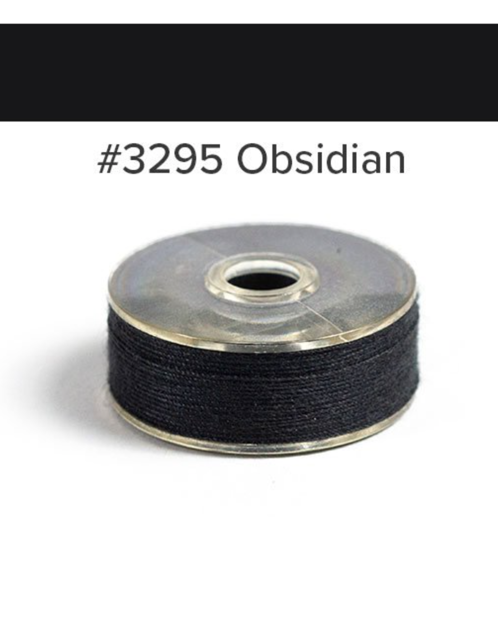 Finesse Prewound Bobbin--Obsidian - Dominion Sewing Centre & Studio