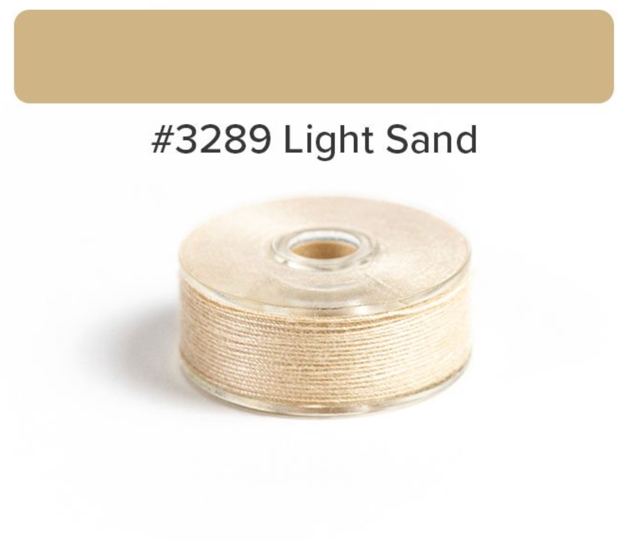 Finesse Prewound Bobbin--Light Sand - Dominion Sewing Centre & Studio