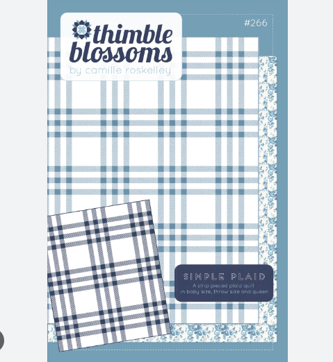 Simple Plaid Pattern - Dominion Sewing Centre & Studio