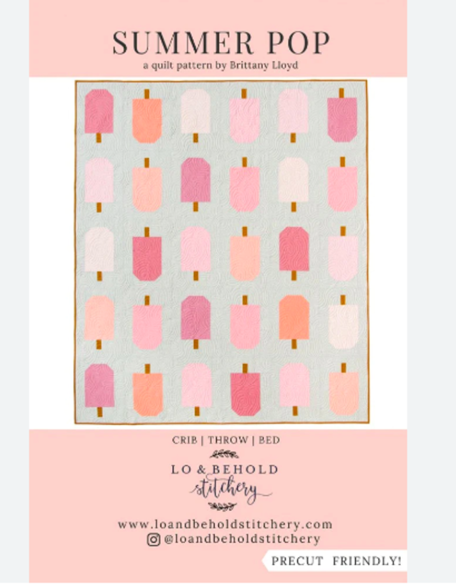Summer Pop pattern - Dominion Sewing Centre & Studio