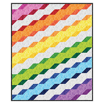 PTNF24 The Diana Quilt Acid Wash Pattern - Dominion Sewing Centre & Studio