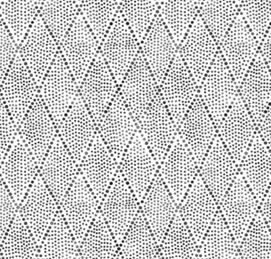 White/Black Diamond Dots 108in Wide Quilt Back - Dominion Sewing Centre ...