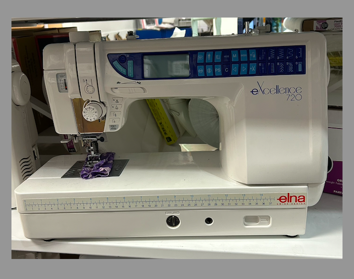 Pre-owned Elna Excellence 720 - Dominion Sewing Centre & Studio