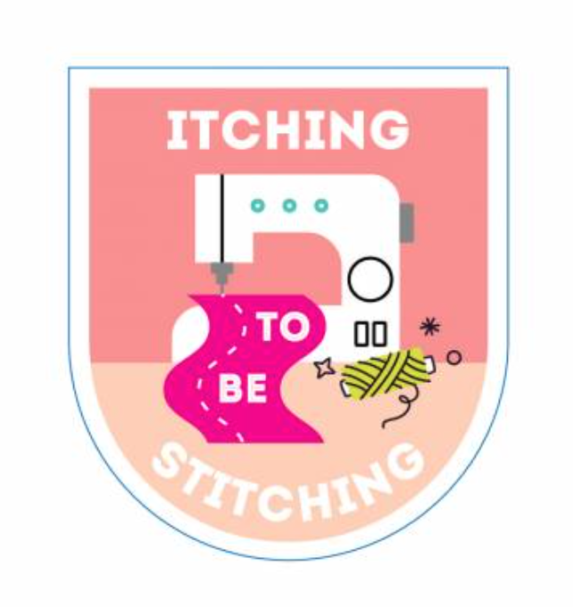 Itching To Be Stitching Stickers - Dominion Sewing Centre & Studio