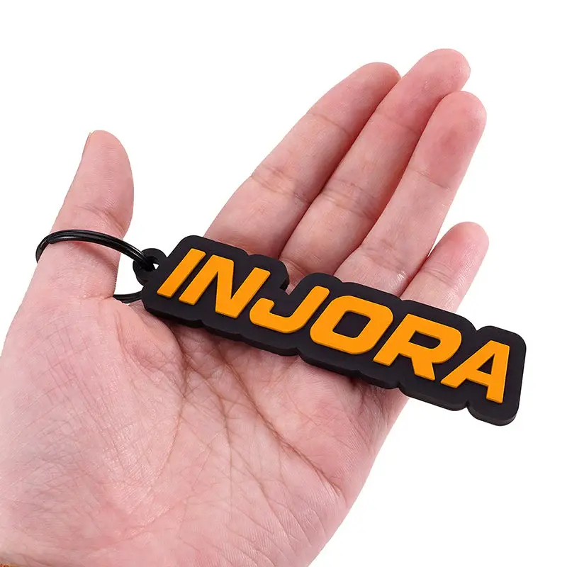 INA-131YE - INJORA Silicone Keychain with Logo Tag, Yellow - RadioShack ...