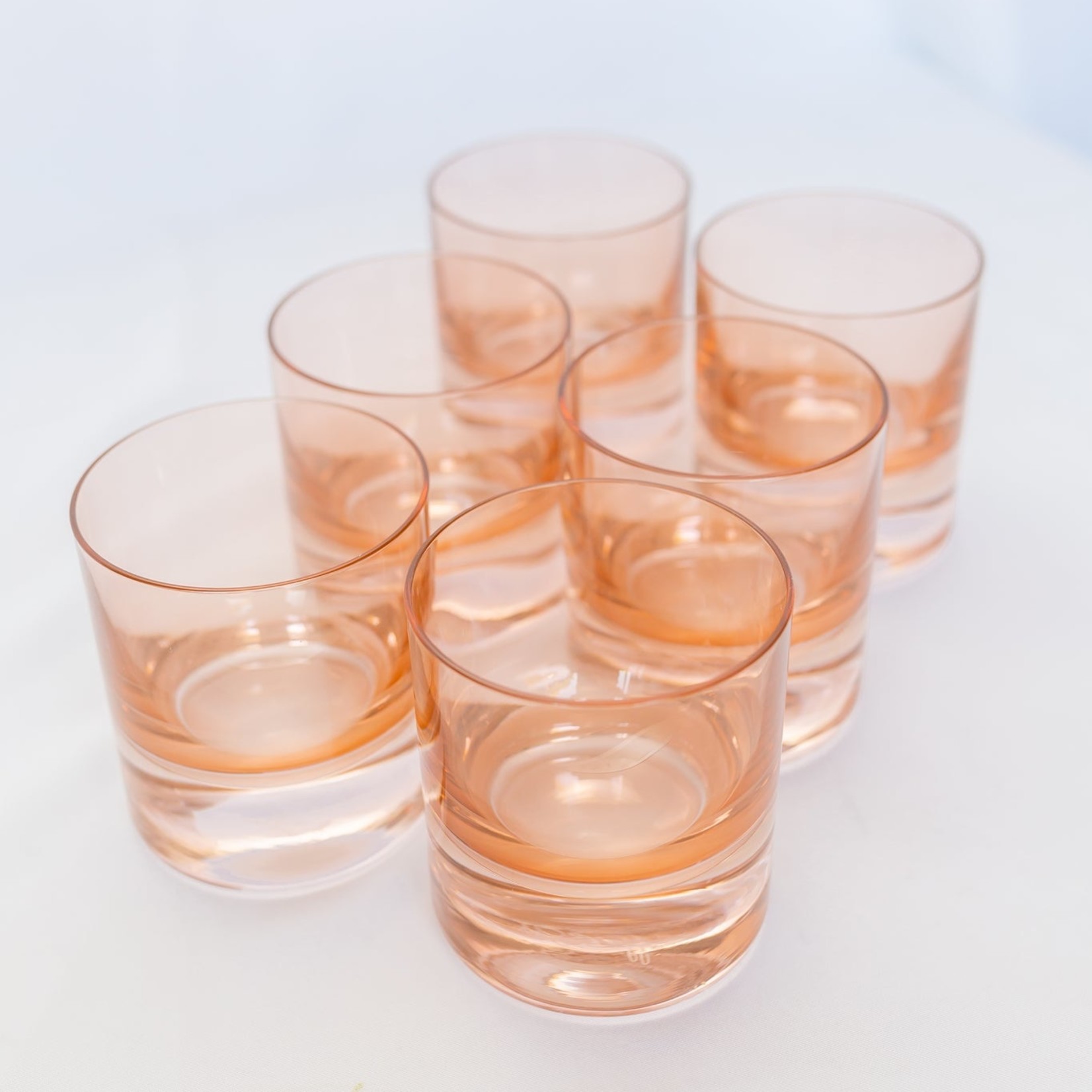 Colored Rocks Glass - Jade