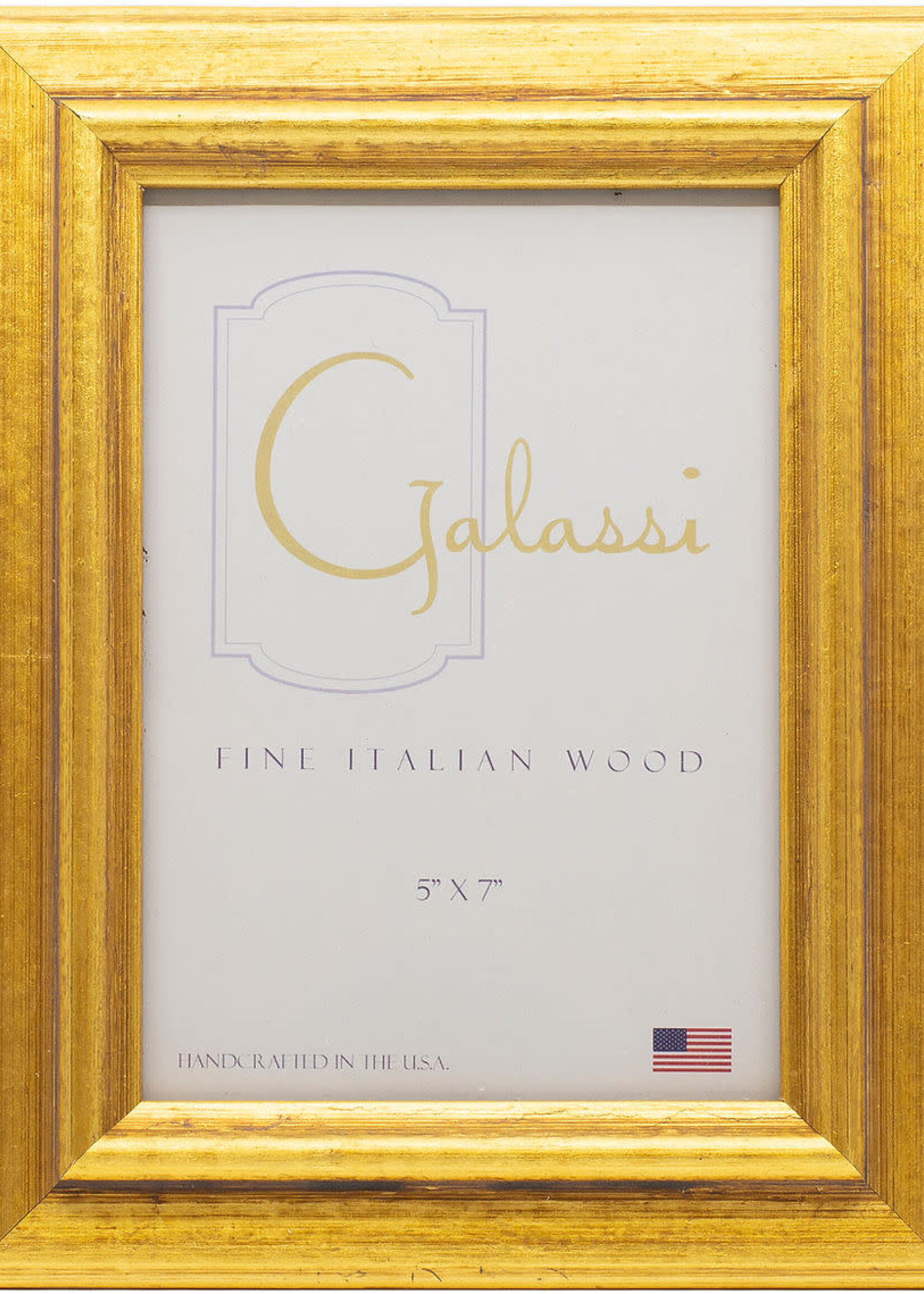 Galassi Gold Beckett Frame - Jade