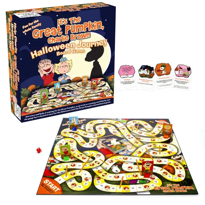 Board Game - It's The Great Pumpkin, Charlie Brown: Halloween Journey ...