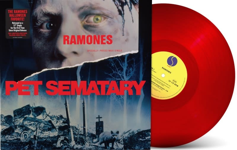 Ramones - Pet Sematary (Red Vinyl) [LP] (Rocktober 2025) - The ODDs ...
