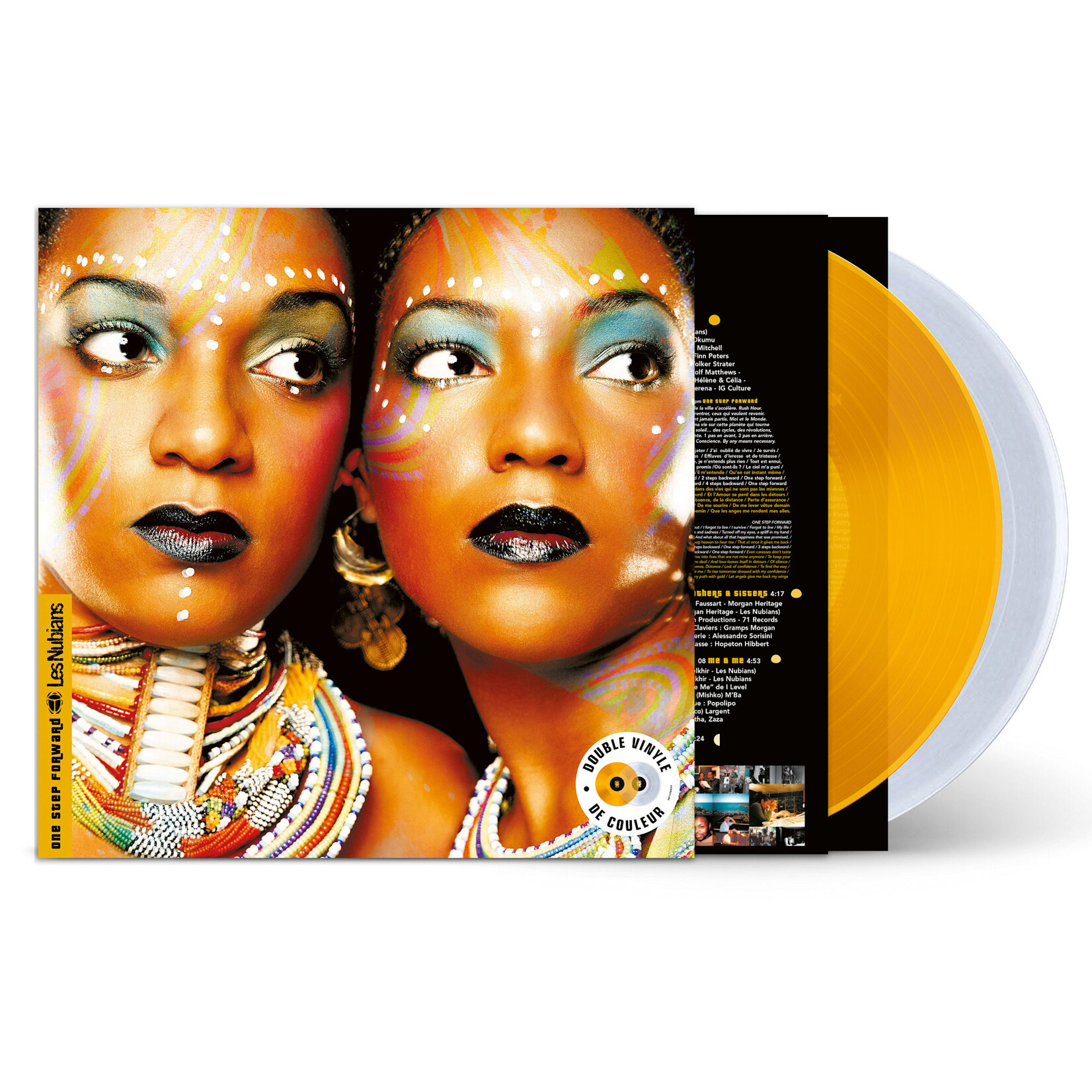 Les Nubians - One Step Forward (White/Orange Vinyl) [2LP] (SYEOR26 ...