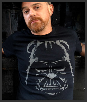 Killer Bob Graphics Darth Fuzzer - Doghouse Leathers