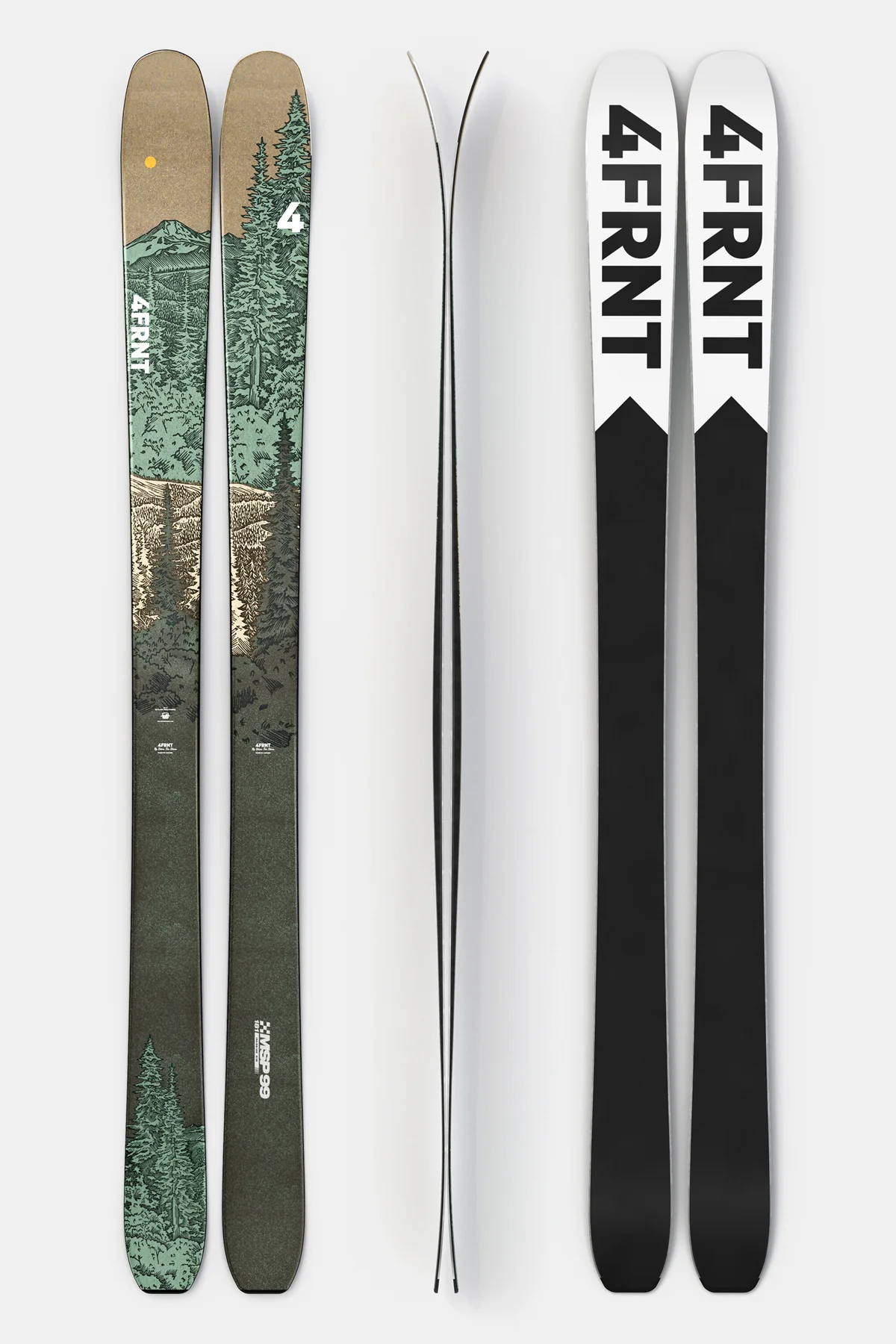 4FRNT MSP 99 Skis 25/26 - MountainOps Outdoor Gear