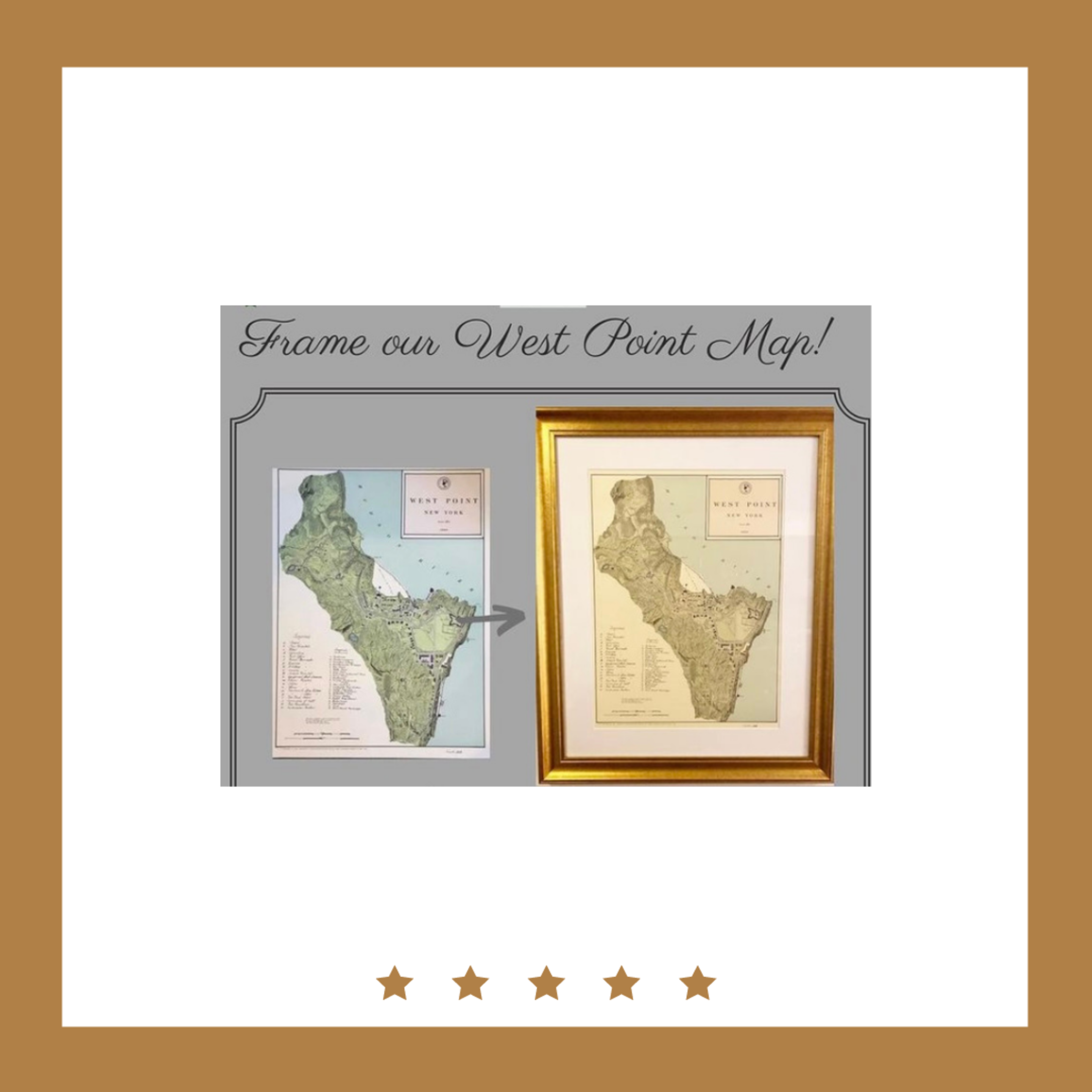 Map of West Point, 1883 - Daughters of the U.S. Army Gift Shop (DUSA)