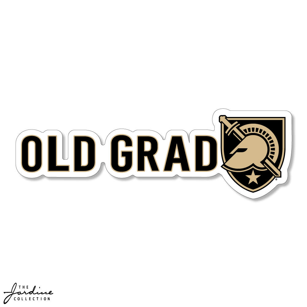 Textured Sticker, Old Grad, 3 inch - Daughters of the U.S. Army Gift ...