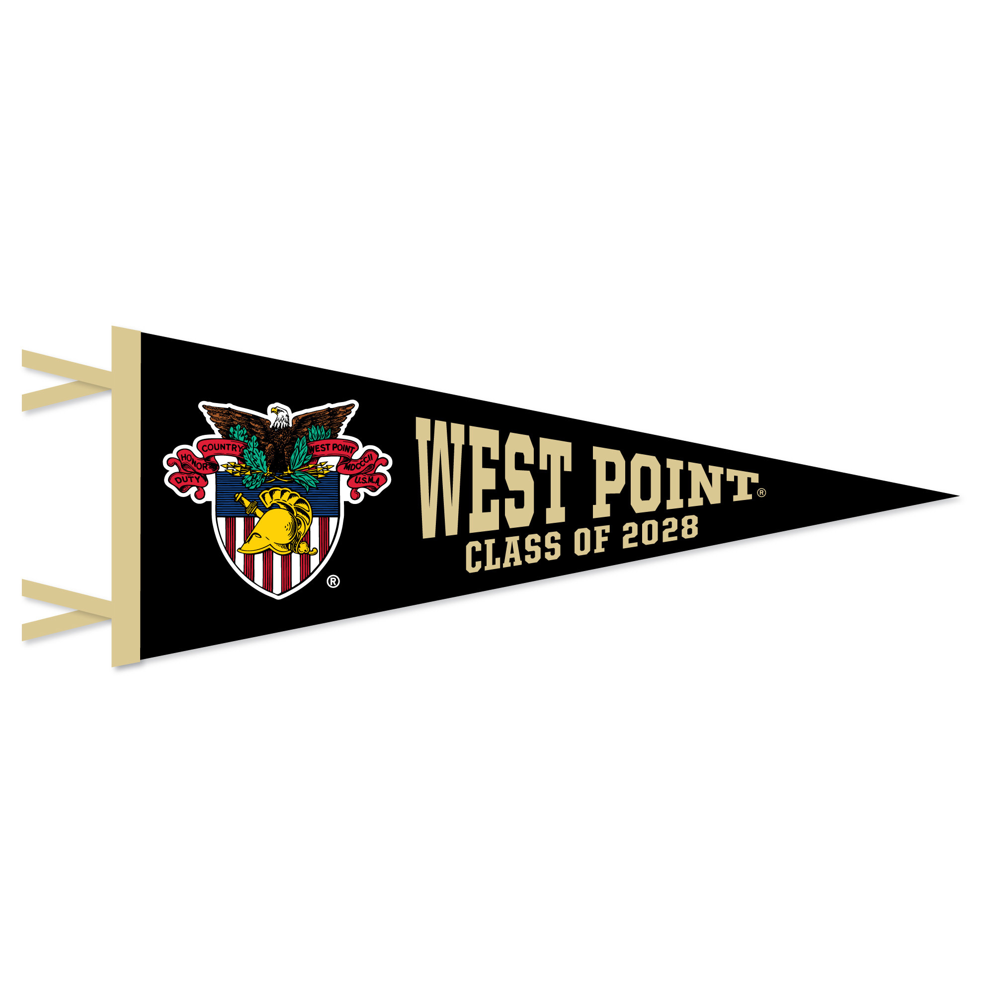 West Point Class of 2028 Pennant - Daughters of the U.S. Army Gift Shop ...