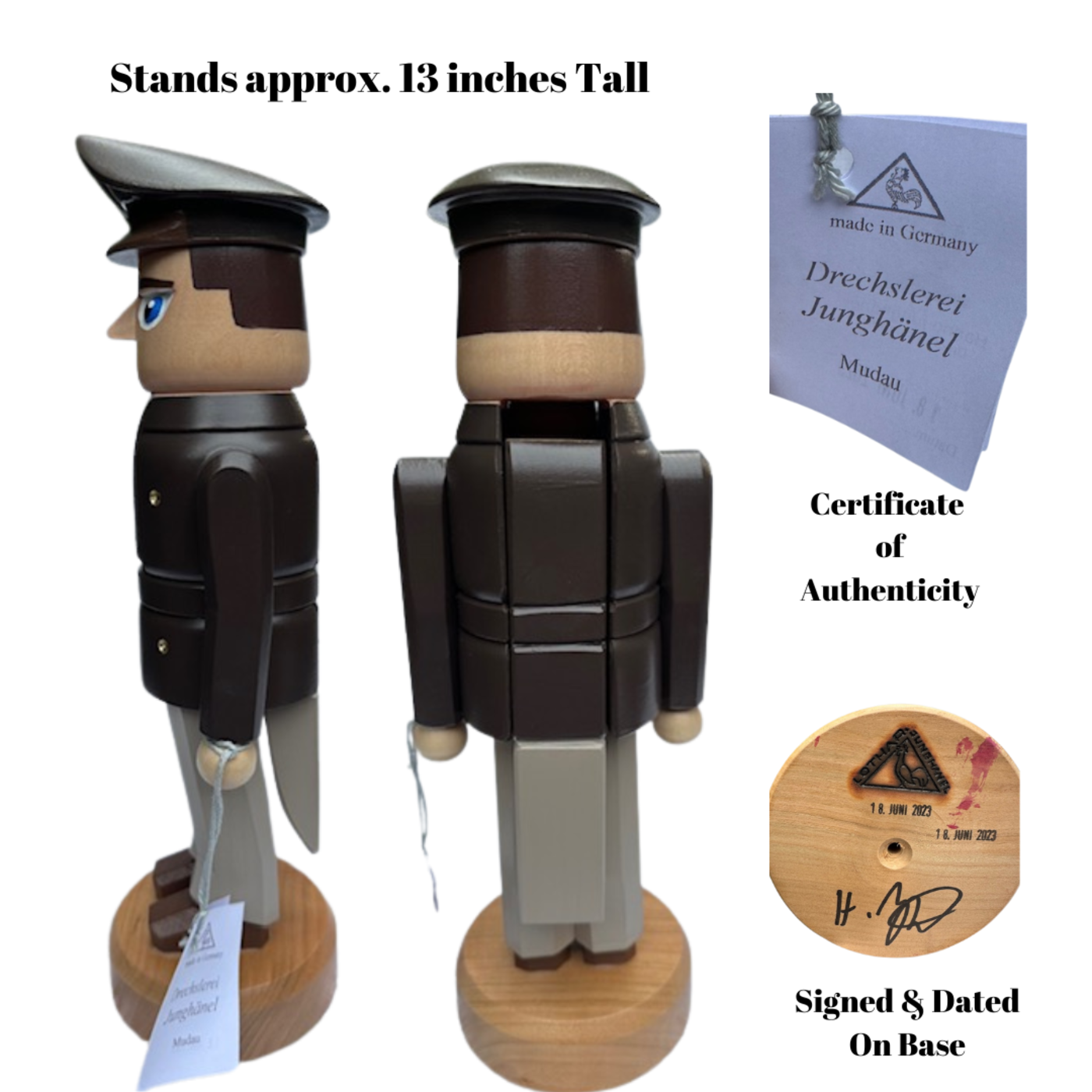 US Army Officer Nutcracker - Daughters of the U.S. Army Gift Shop (DUSA)