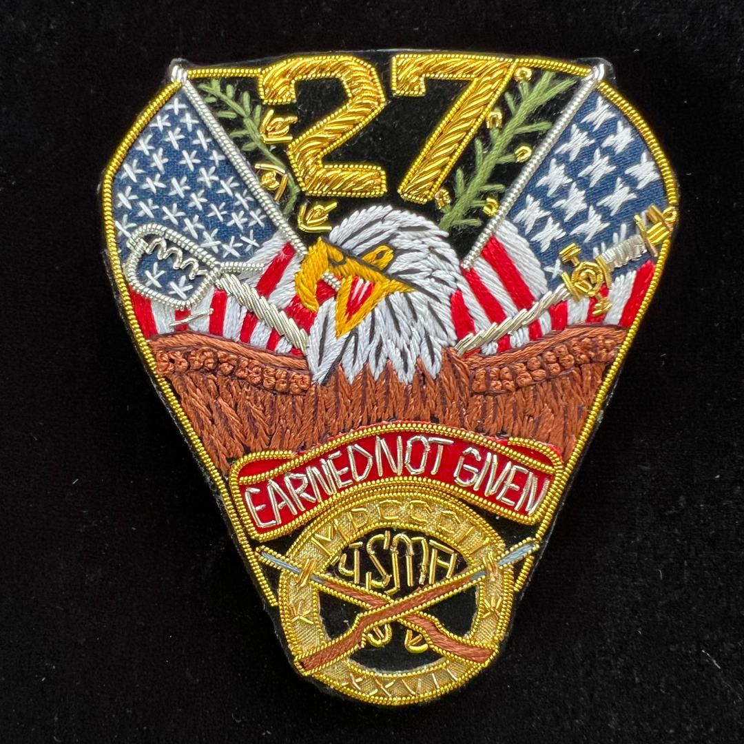 West Point Class of 2027 CREST Bullion Patch - Daughters of the U.S ...