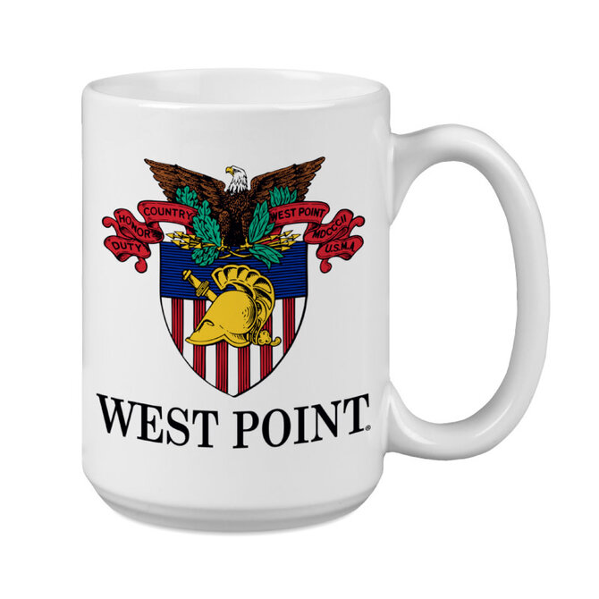 West Point Crest Mug, 15 ounce - Daughters of the U.S. Army Gift Shop ...