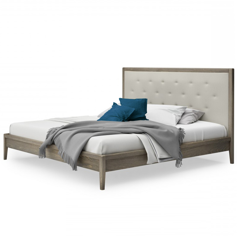 Wood upholstered headboard store