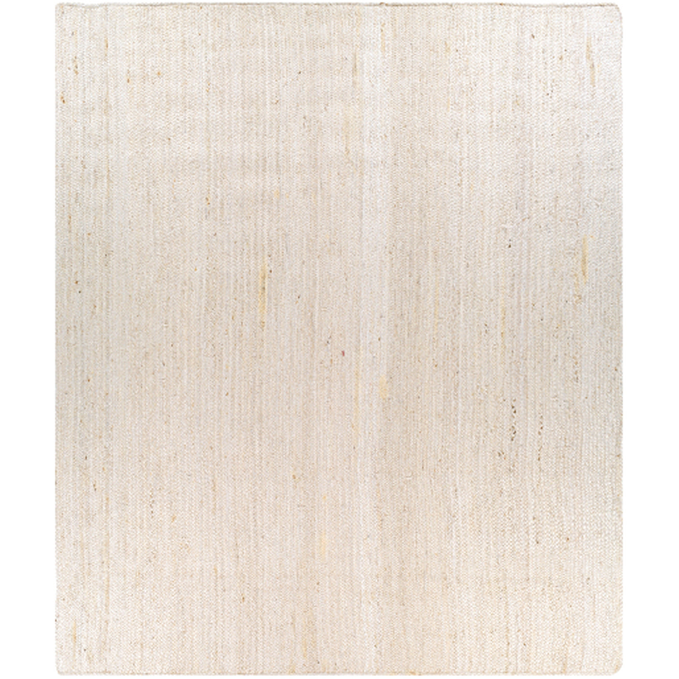 BRAIDED JUTE 8'10"X12' BLEACHED WHITE - Portside Interiors