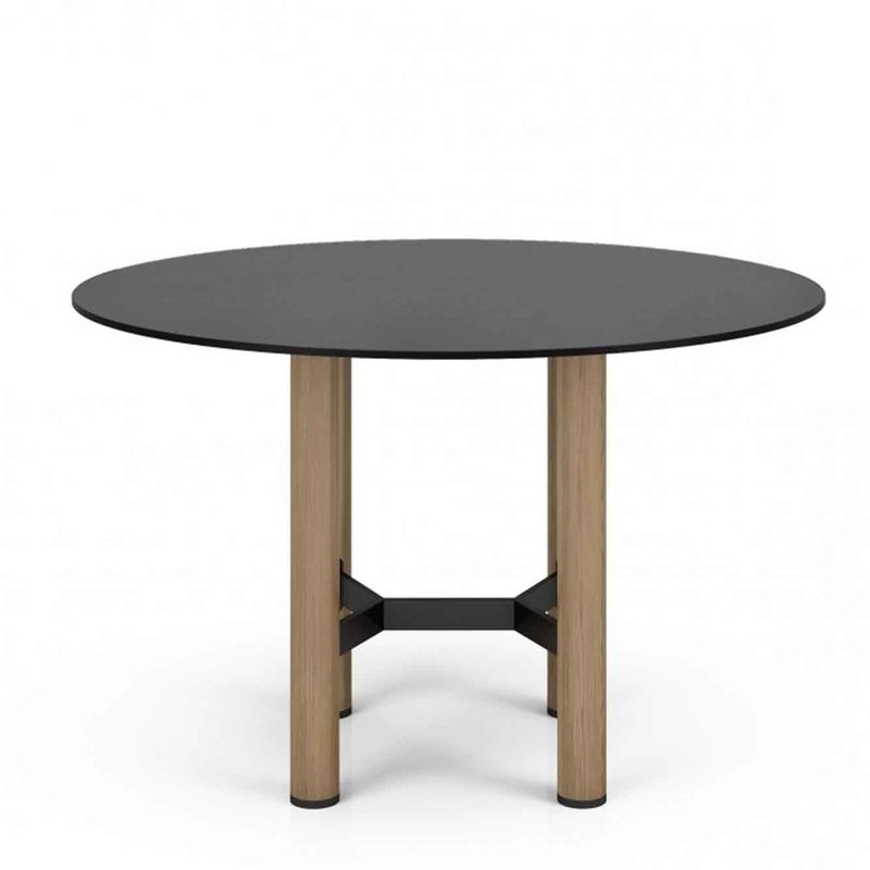 RALEIGH DINING TABLE ROUND 60" LIGHT - Portside Interiors