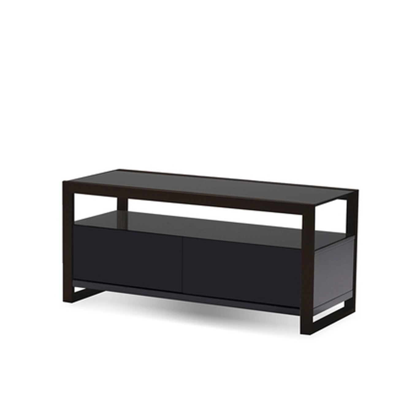 NOIR MEDIA UNIT BLACK SMALL - Portside Interiors